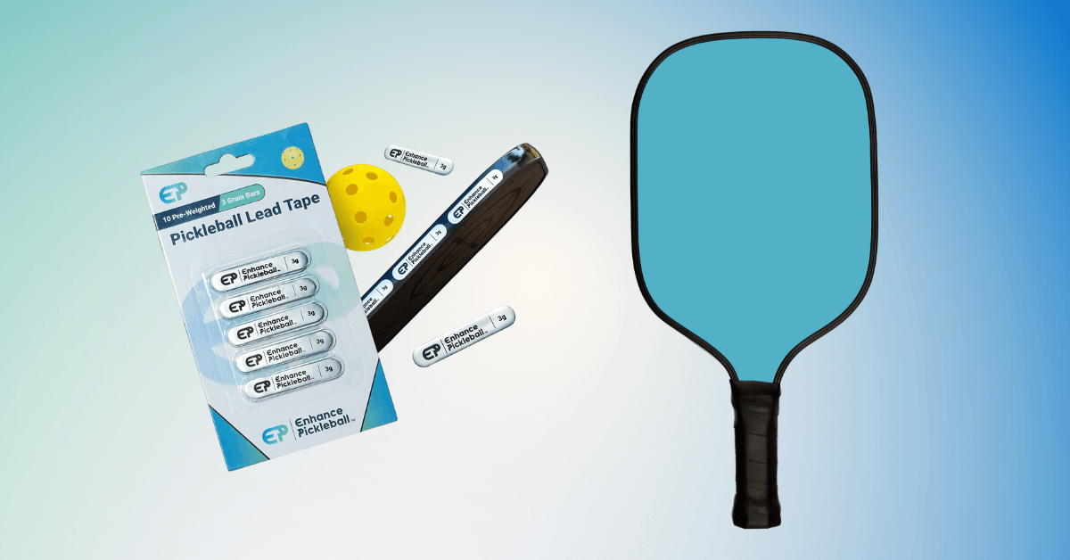 Pickleball Lead Tape: Top 3 to Add Power to Your Shots
